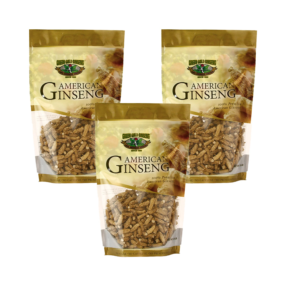Short American Ginseng Small #3 8oz bag – Green Gold Ginseng