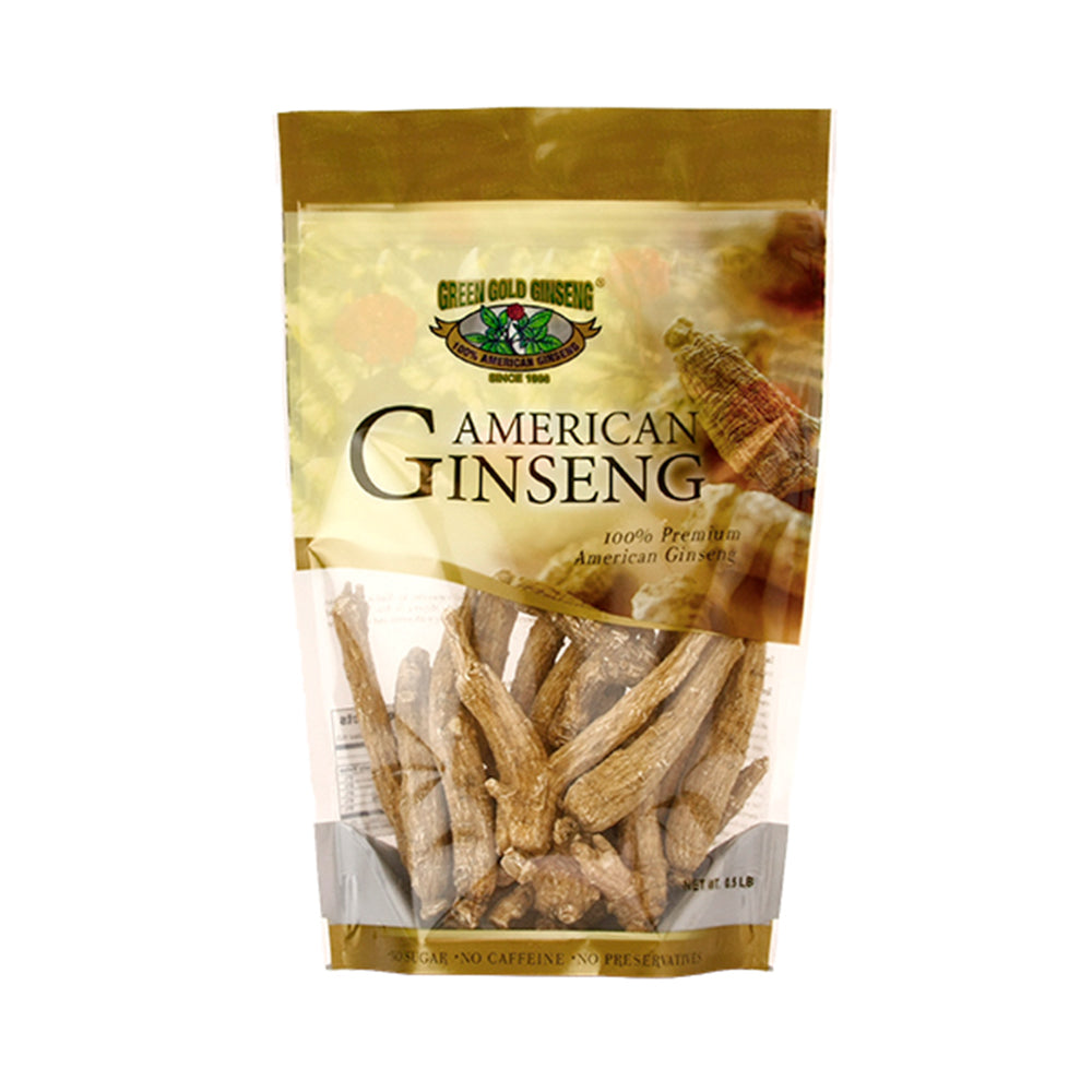 Ungraded American Ginseng Medium Root 8oz bag – Green Gold Ginseng