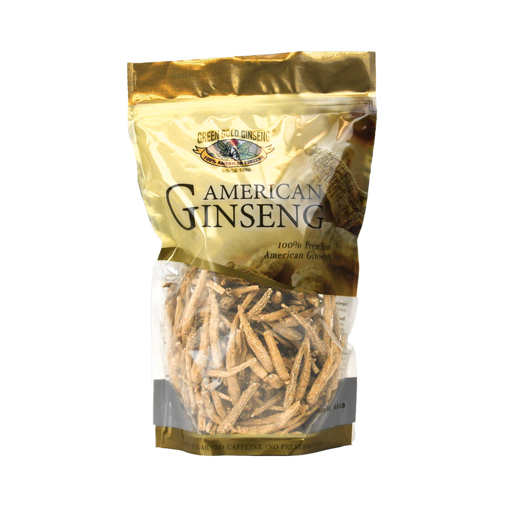 Ungraded American Ginseng Root Small # 1 8oz bag – Green Gold Ginseng