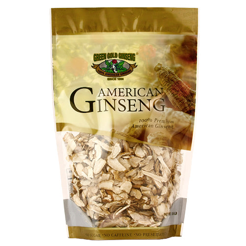 American Ginseng Slice Small Size 8oz bag – Green Gold Ginseng